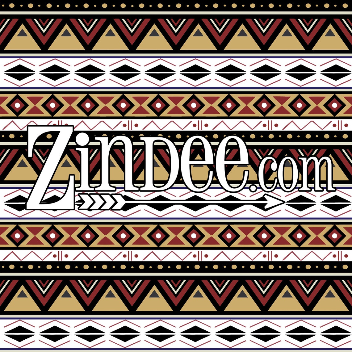 Maroon Beige Aztec Printed Vinyl Adhesive Vinyl Heat - Etsy