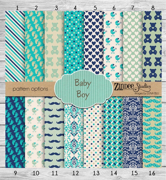 Baby Boy Adhesive Vinyl Heat Transfer Vinyl Pattern Heat | Etsy