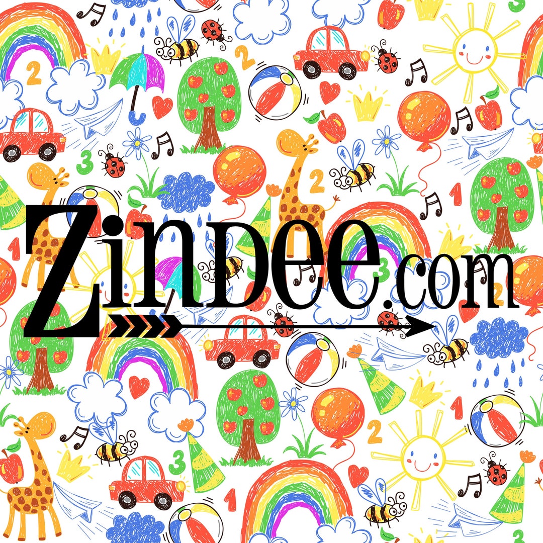 Crayon Art Heat Transfer Vinyl or Adhesive Vinyl, Heat Transfer Vinyl ...