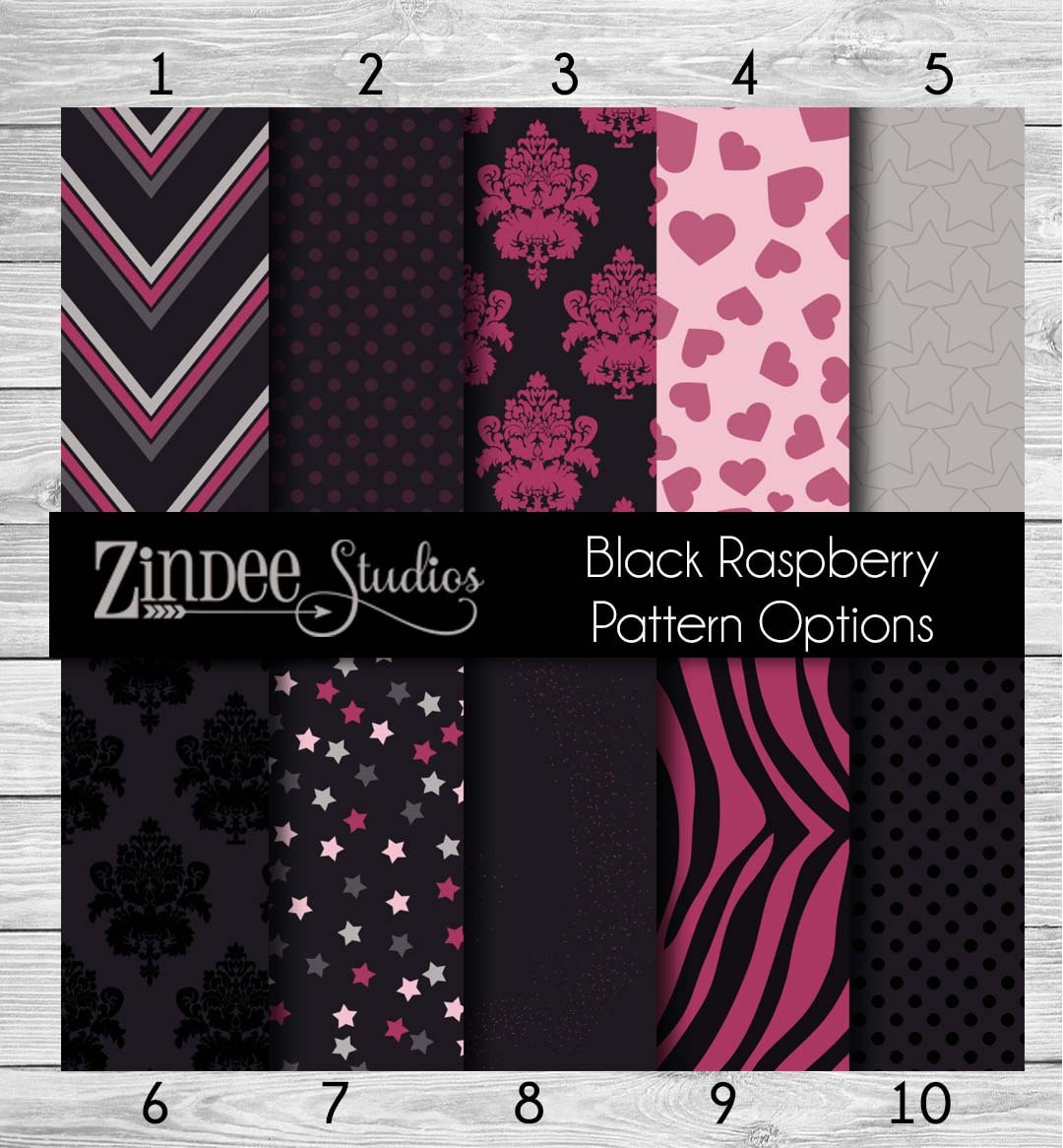 Black Raspberry Printed Vinyl Adhesive Vinyl Heat Transfer - Etsy