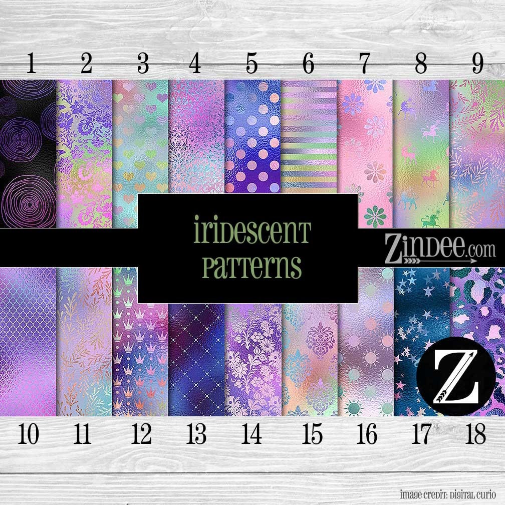 Iridescent Patterns Printed Vinyl, Adhesive Vinyl, Heat Transfer Vinyl ...