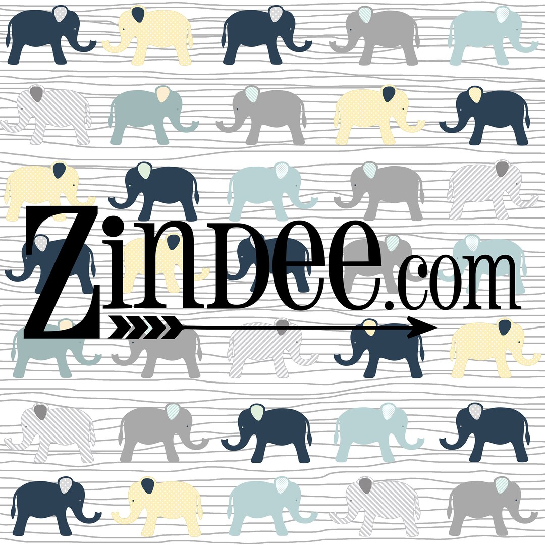 Blue Elephants Vinyl Heat Transfer Vinyl or Adhesive Vinyl, Heat ...