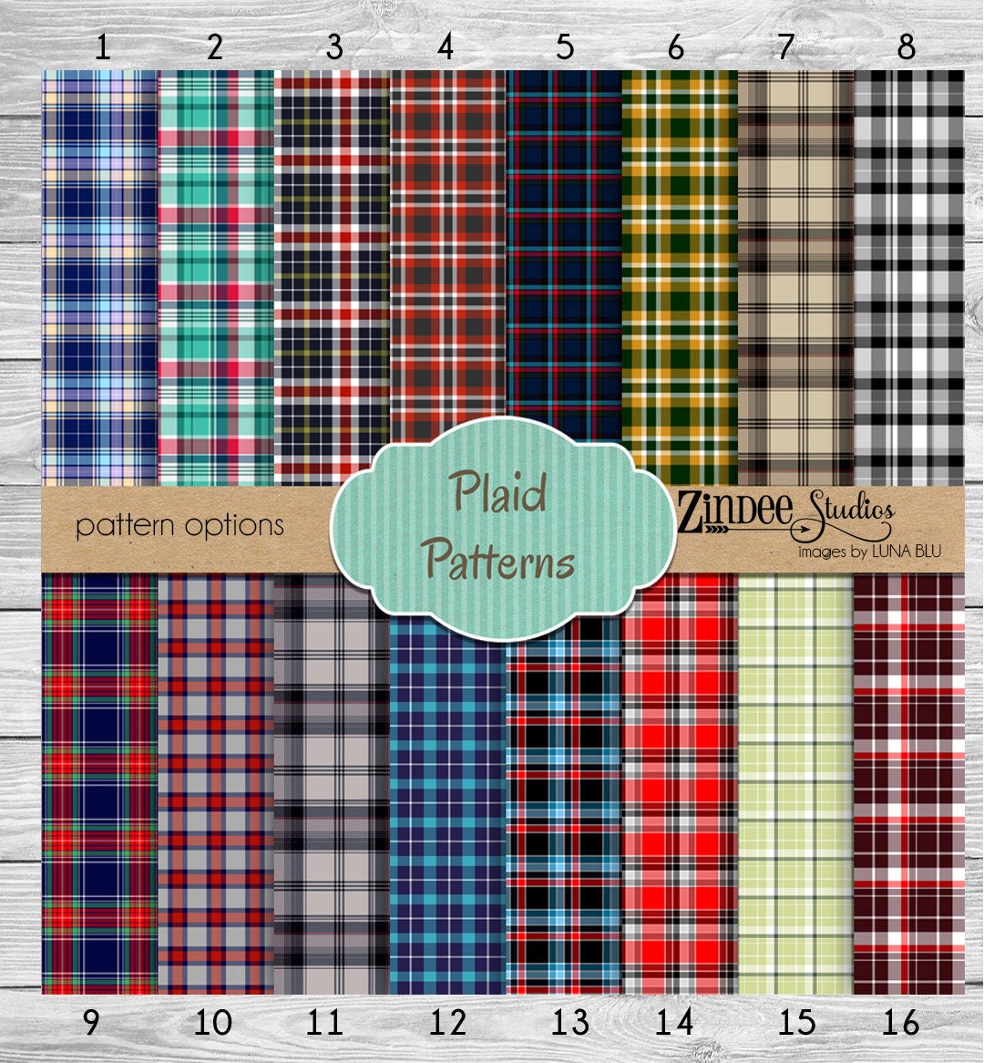 Plaid Prints Vinyl, Adhesive Vinyl, Heat Transfer Vinyl, Pattern Heat ...
