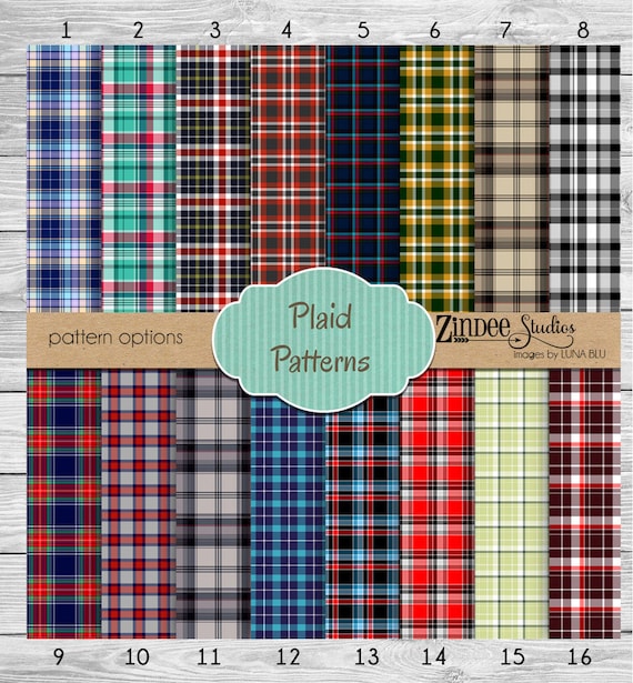 Plaid Prints Vinyl Adhesive Vinyl Heat Transfer Vinyl - Etsy