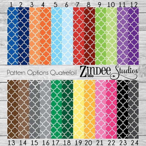 Quatrefoil Print - Etsy