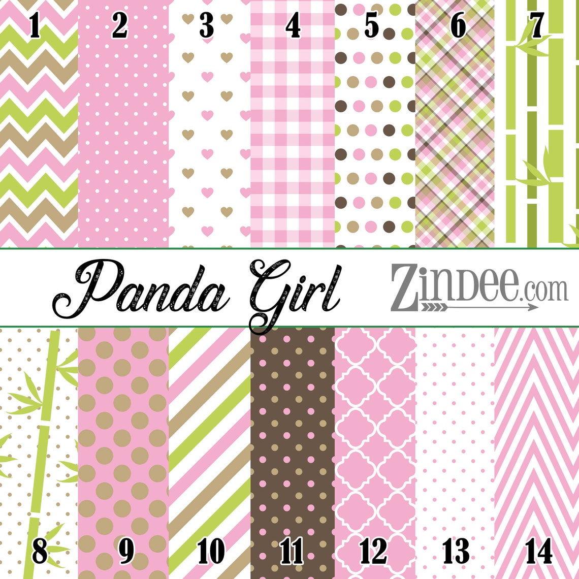 Panda Girl Adhesive Vinyl Heat Transfer Vinyl Pattern Heat - Etsy