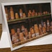 Clay Pots on Shelf, Note Card, Frameable, Greeting Card, Thinking of ...