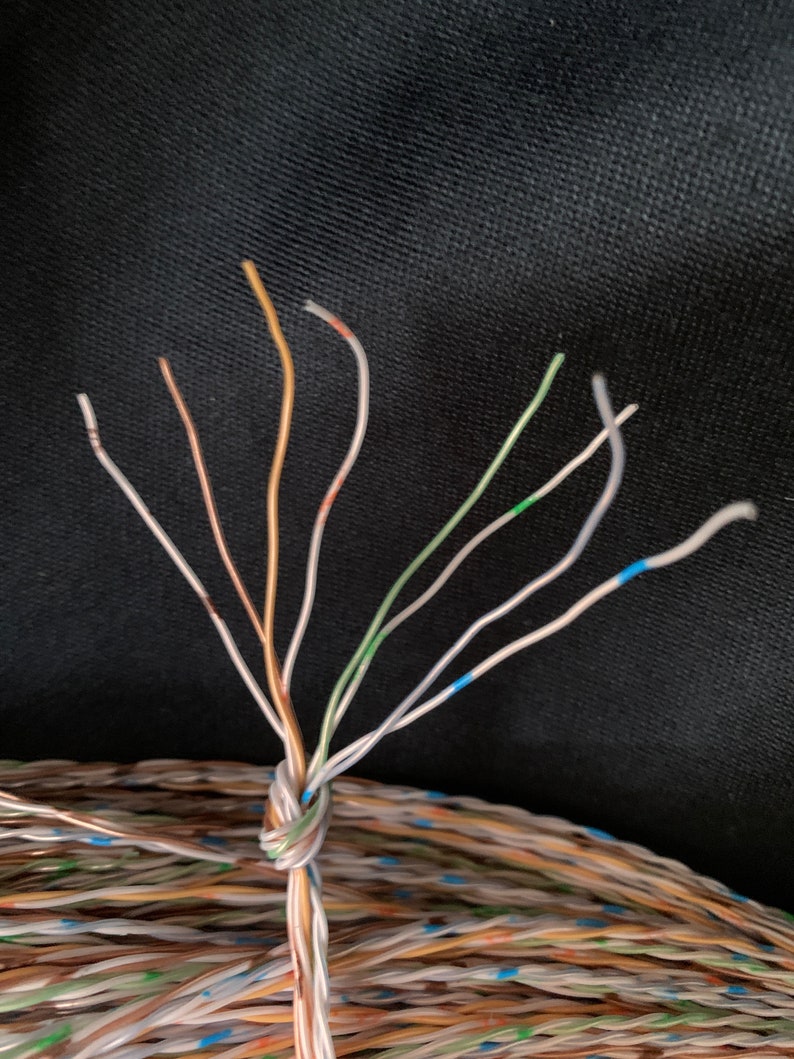 CHOOSE Length 8 Strands Crafting Vintage Copper Telephone Wire Art ...