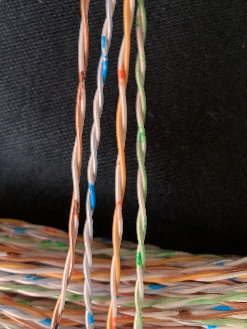 CHOOSE Length 8 Strands Crafting Vintage Copper Telephone Wire Art ...