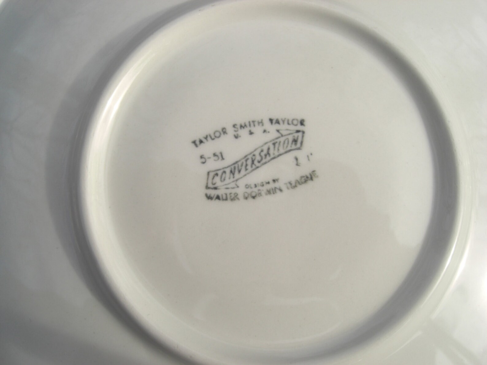 TST Autumn Leaves Pattrn Conversation Shape Walter Teague | Etsy