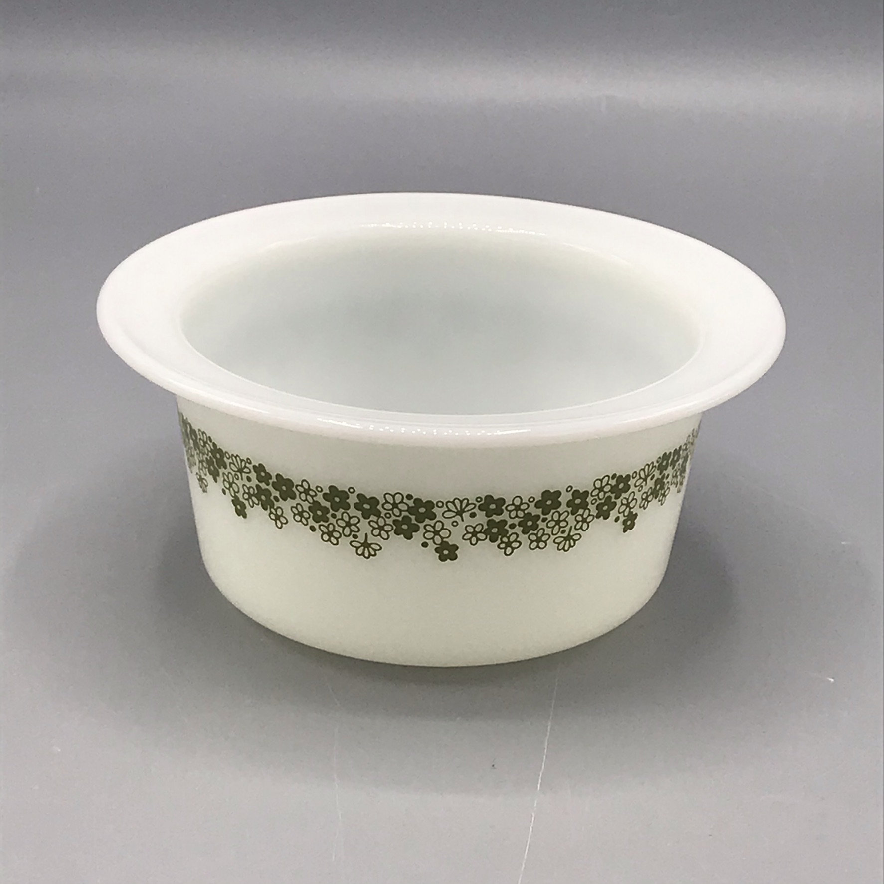 PYREX Green White Spring Blossom Crazy Daisy Butter Bowl | Etsy