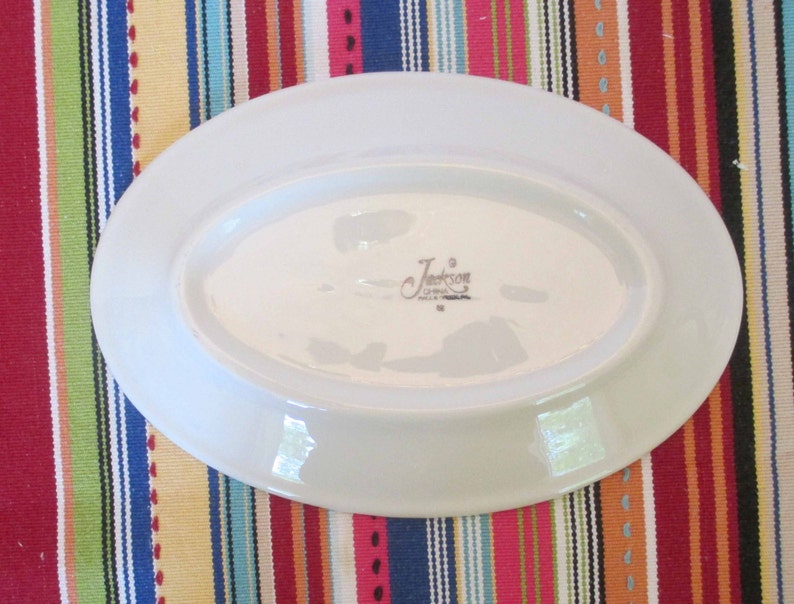 Jackson China Restaurant Diner Ware Cobalt Blue Band on White | Etsy