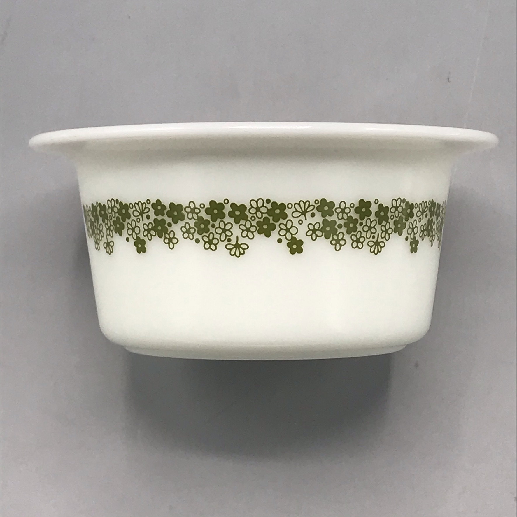 PYREX Green White Spring Blossom Crazy Daisy Butter Bowl | Etsy