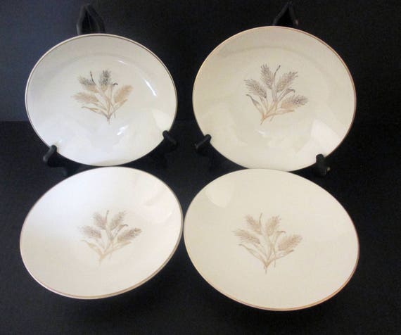 Edwin M Knowles Accent Shape Gold Wheat X 4009 Pattern - Etsy