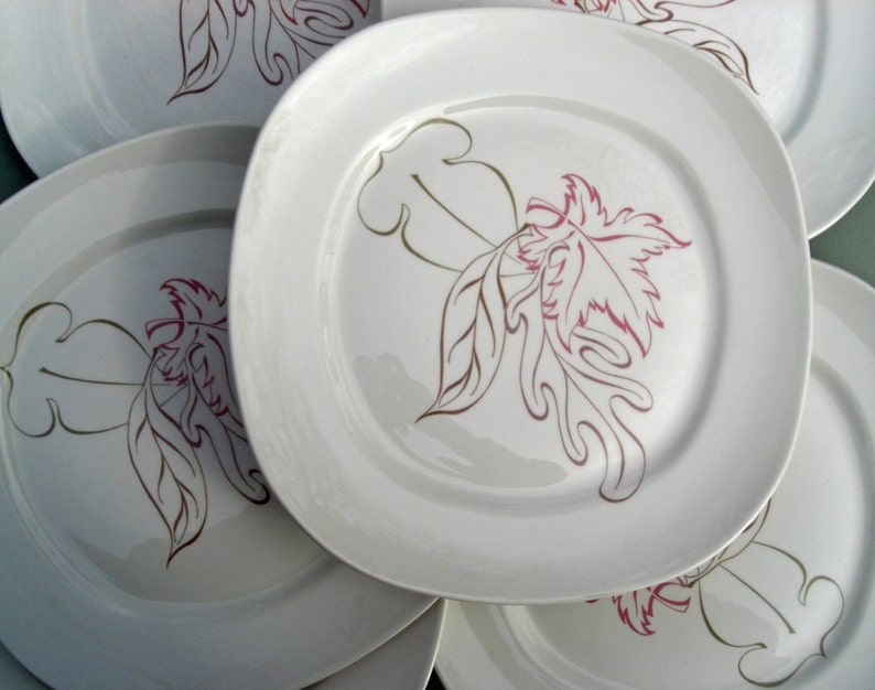 Taylor Smith Taylor Autumn Leaves Conversation Walter Teague | Etsy