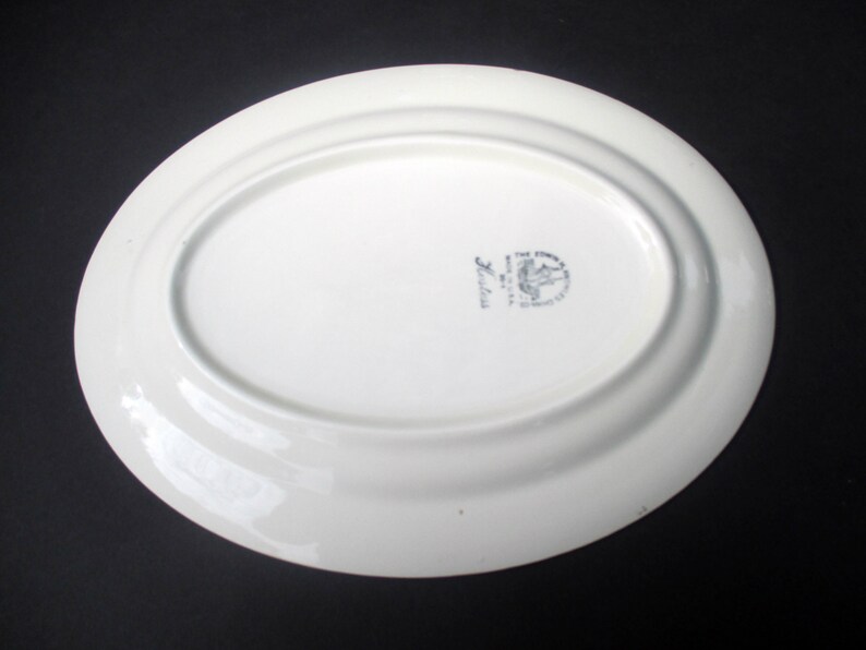 Vintage Knowles China Hostess Shape Platinum Geometric - Etsy