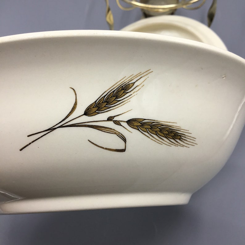 Salem China Royal Joci Pattern Wheat Stalks Tab Handled - Etsy