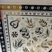 Georges Briard Persian Garden Pattern Original Sticker Square Relish ...