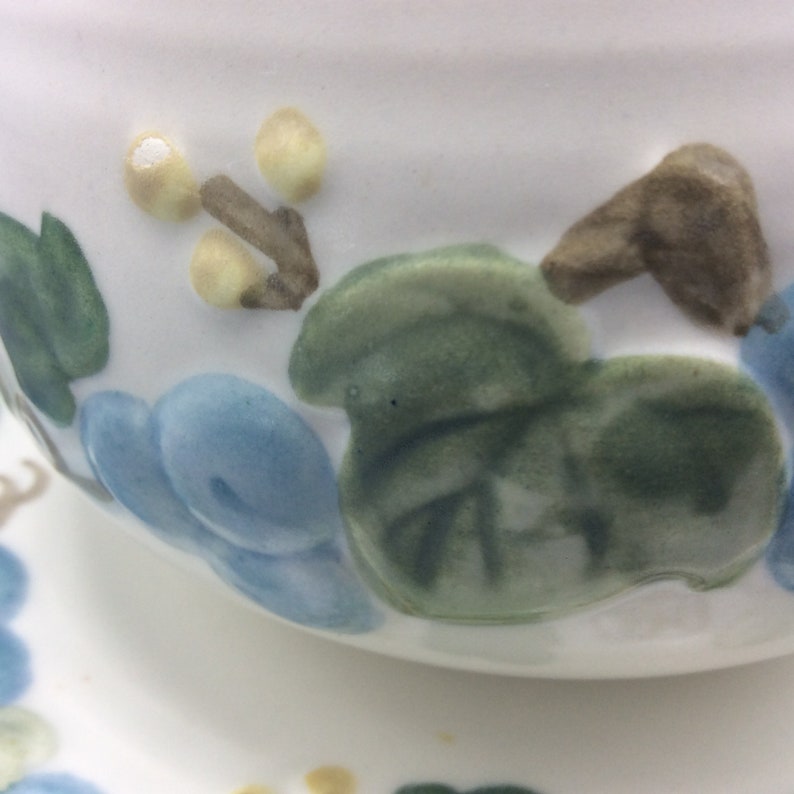 Metlox Poppytrail Vernonware Sculptured Blue Grape Pattern | Etsy