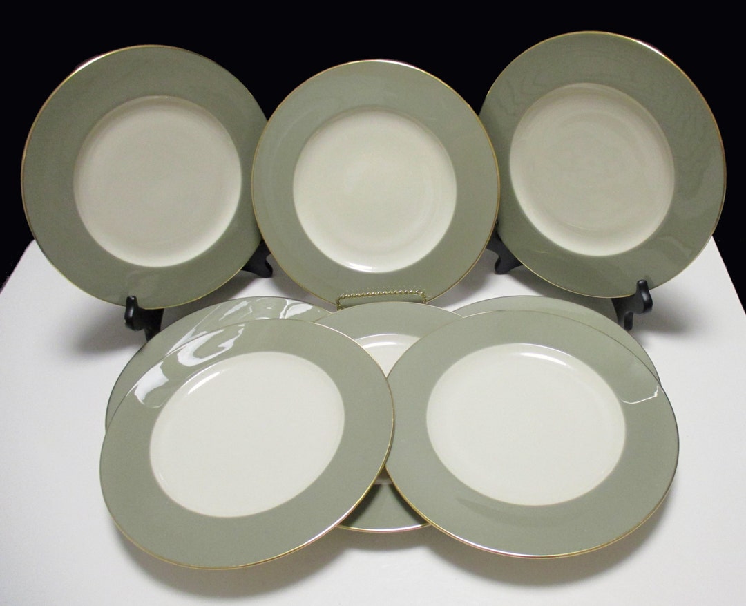 Lenox Fine China - Special Series China - Gray Green Accent Pattern ...