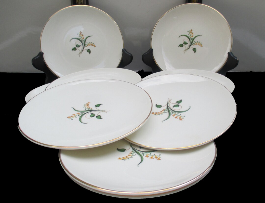 Knowles China Accent Shape - Forsythia Pattern - Freda Diamond Design ...