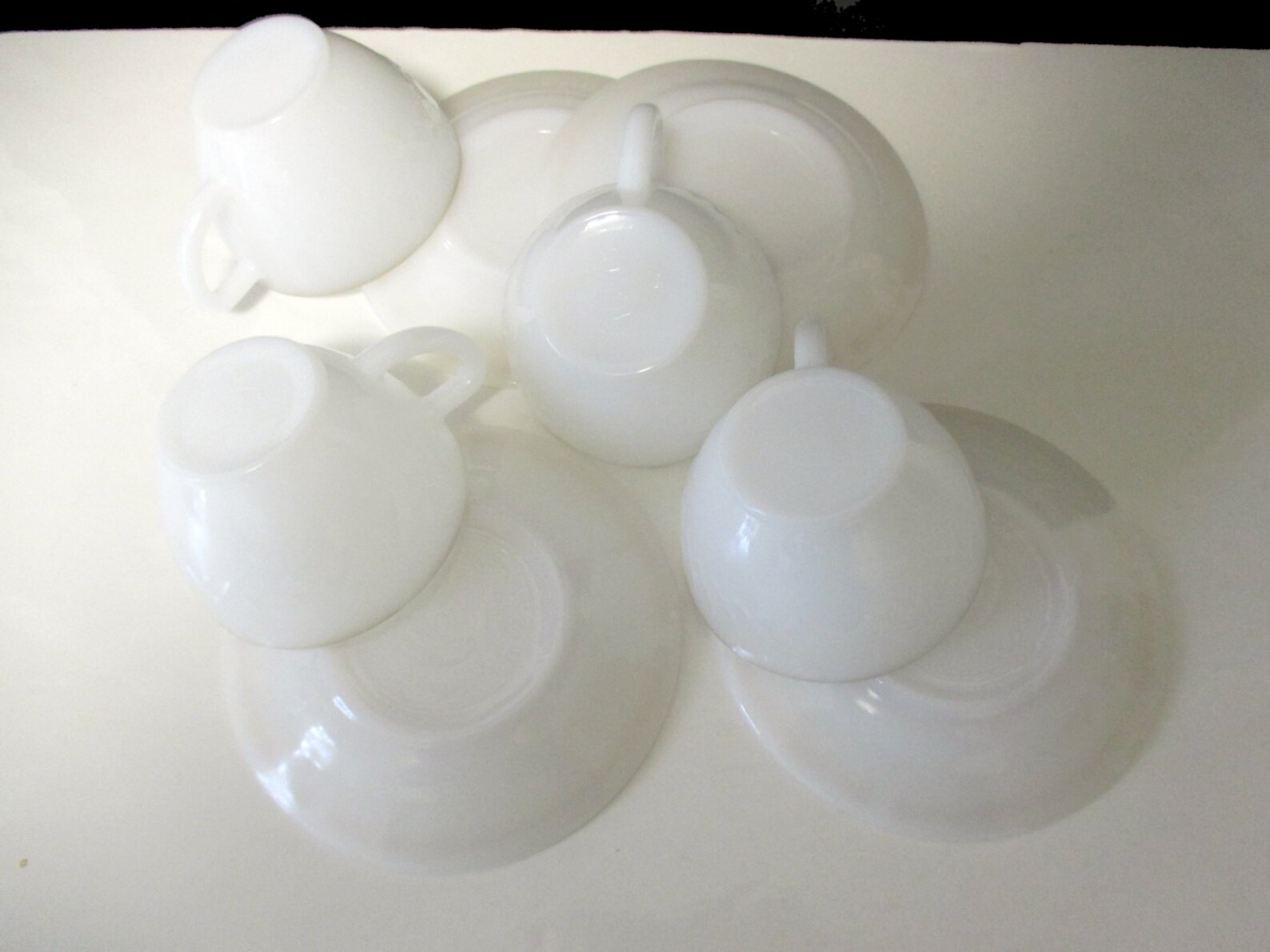 Federal Glass Golden Harvest Pattern Milk Glass With Gold - Etsy