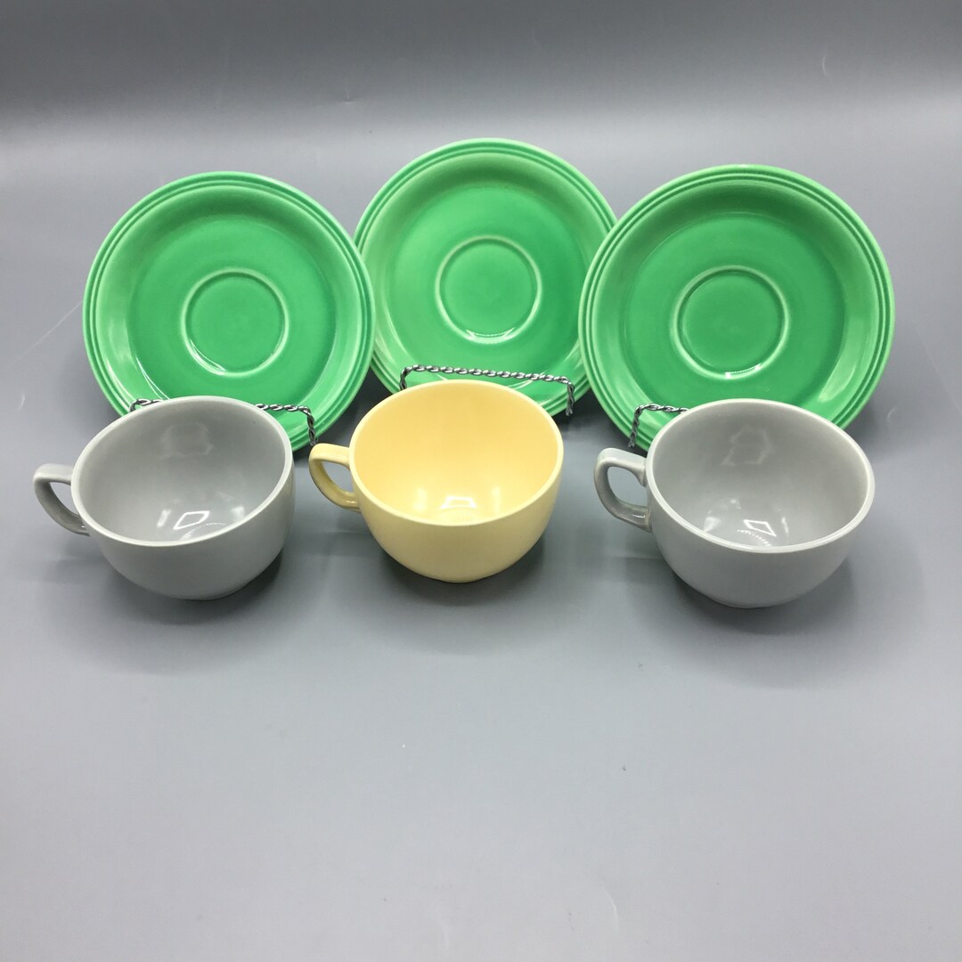 HLC Carnival - 3 Cups and 3 Saucers - Mothers Oats Premium - Shipping ...