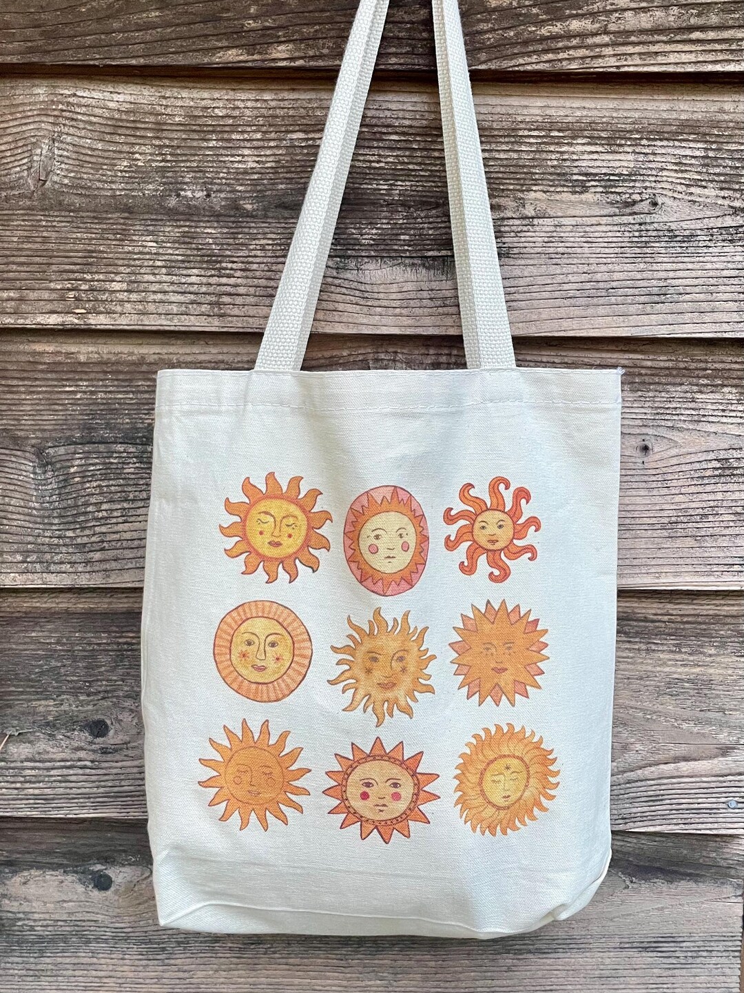 Sun Tote Bag - Etsy