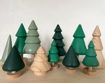 Wooden Tree | Etsy