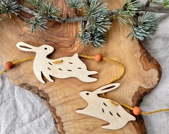 Rabbit Garland | Etsy
