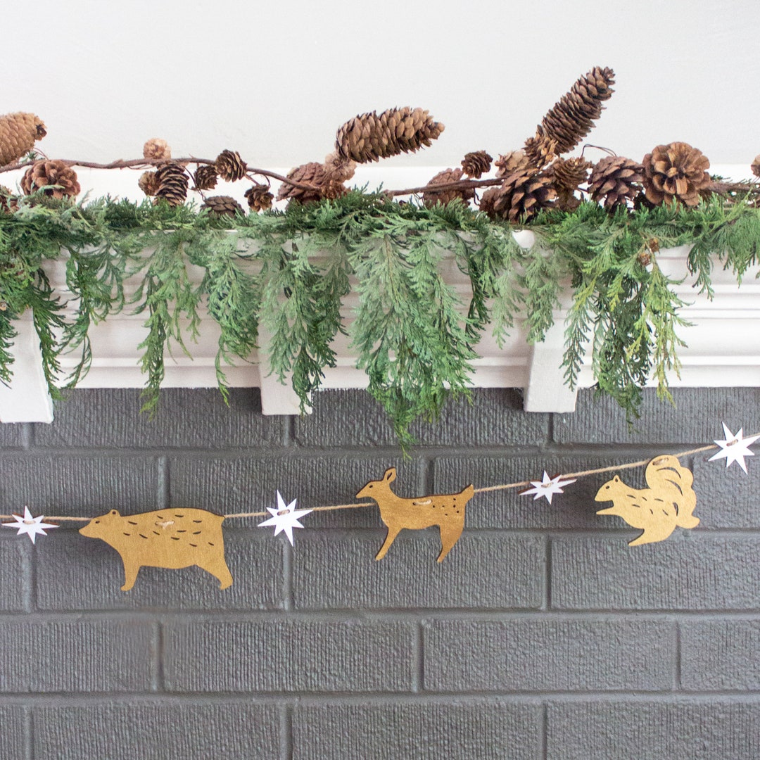 Woodland Animal Garland, Deer Garland, Fox Garland - Etsy