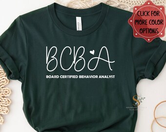 Custom Bcba Shirt - Etsy