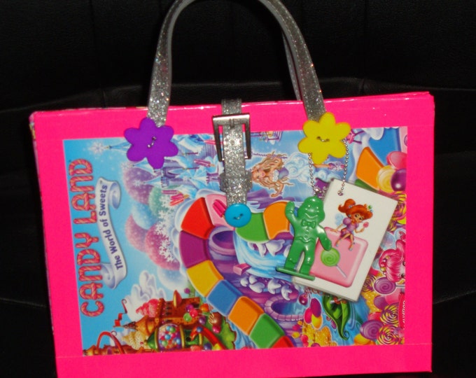 Upcycled Candy Land Board Game Purse Novelty Gift Made From - Etsy