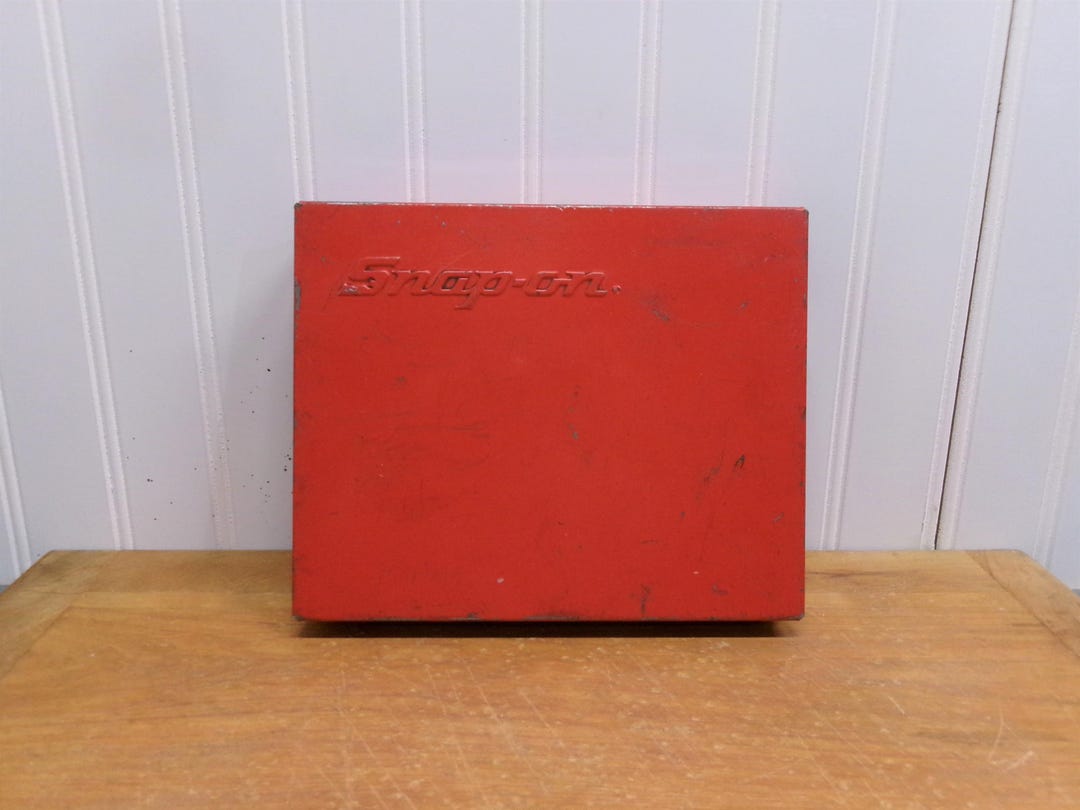 Vintage Snap on Small Metal Tool Box Small Parts Box - Etsy