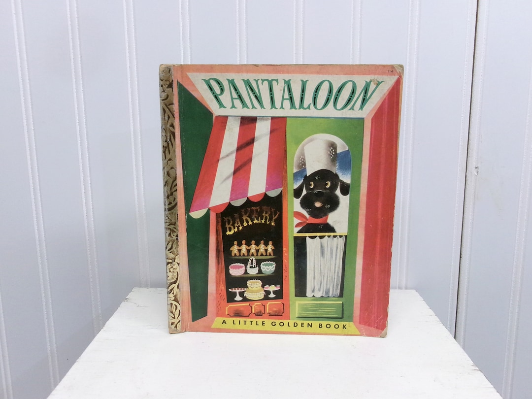 Vintage Pantaloon Little Golden Book 1951 Poodle Book - Etsy