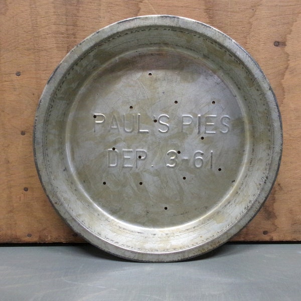 Vintage Pie Pan - Etsy