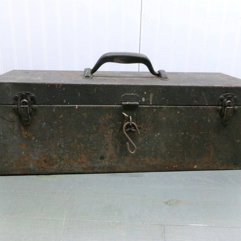 Metal Tool Box - Etsy