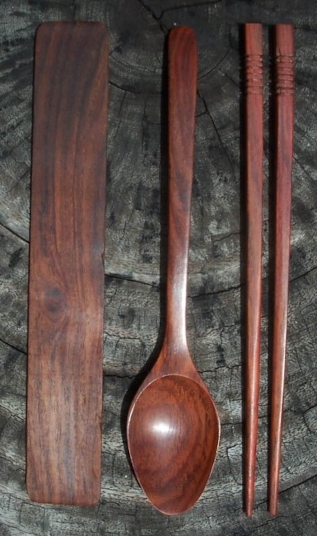 Oryoki Utensil Set; Ironwood - Etsy