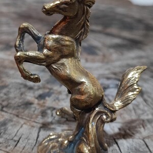Windhorse Brass Statuette Travel Altar Meditation Shrine Statue - Etsy