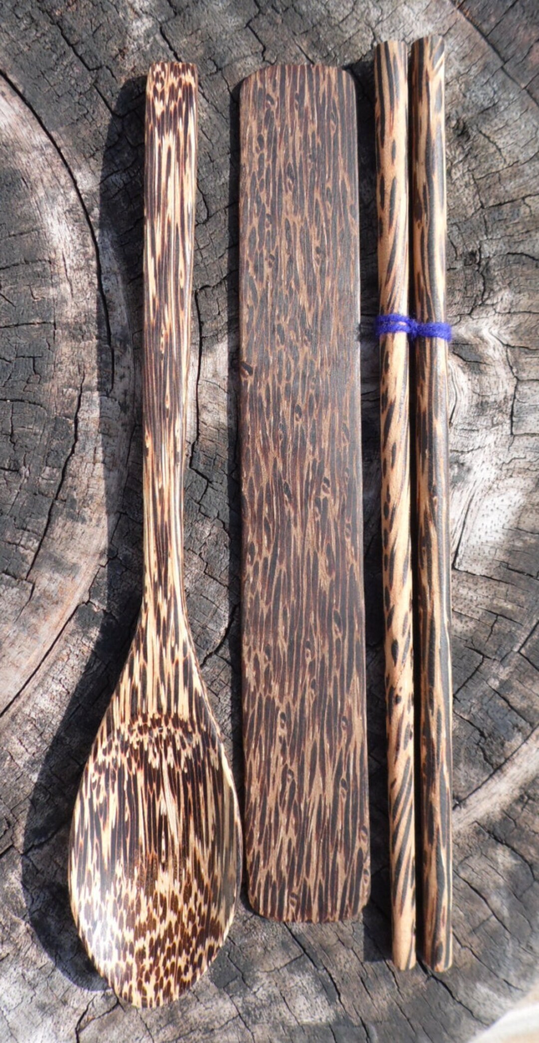 Oryoki Utensil Set; Palmwood - Etsy