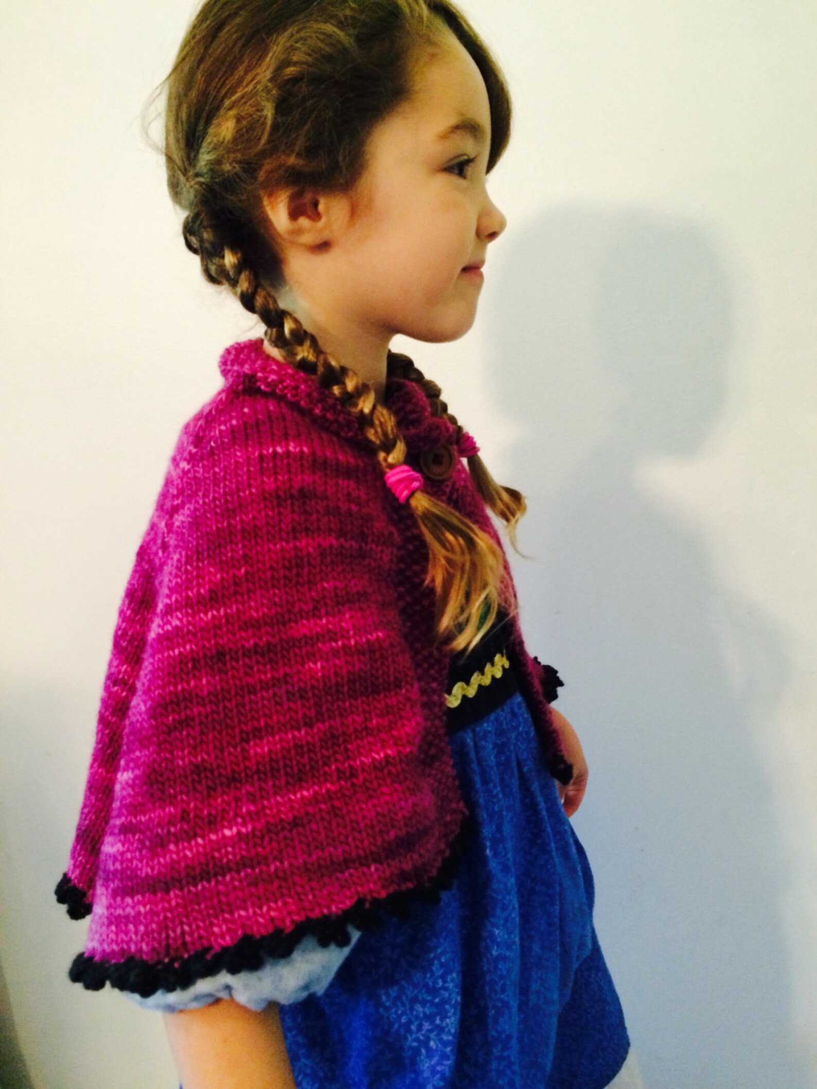 Frozen Anna Cape Knitting Pattern PDF - Etsy