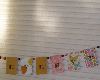 Celebrate Everything Banner - Etsy