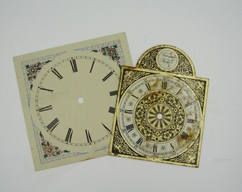Vintage clock face | Etsy