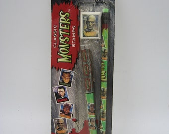 Monster stamps | Etsy