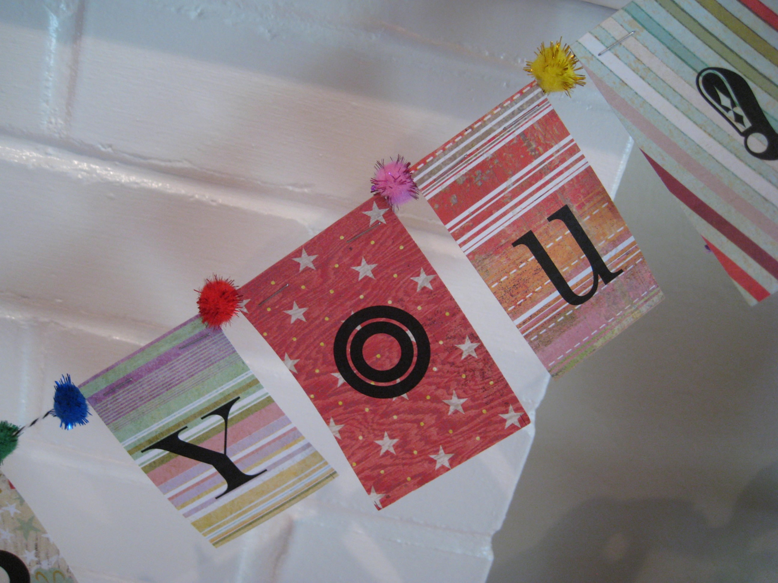 A Very Merry Unbirthday to You, #1 Style, Handmade Colorful Scrapbook ...