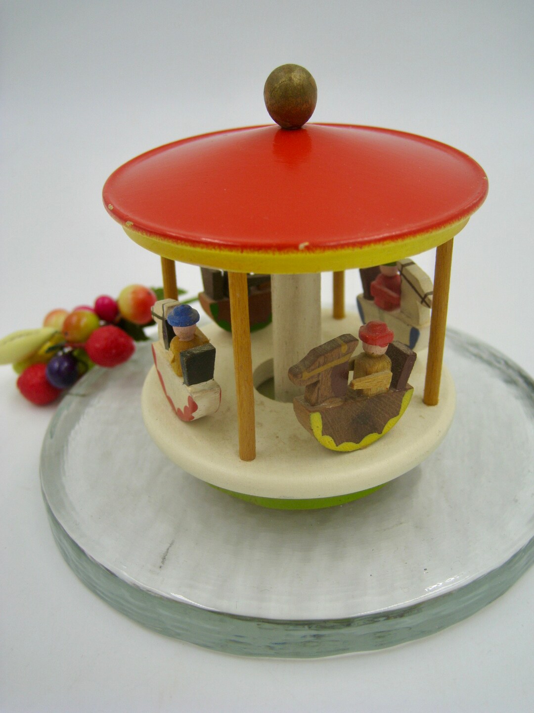 Erzgebirge, German, Carousel, Vintage, Doll's House, Miniatures - Etsy