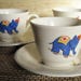 Child's Tea Set, Edwin M. Knowles Circus Pattern, 14 Pieces, Incomplete ...