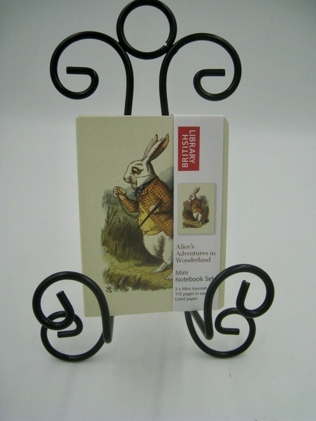 British Library, Alice in Wonderland Set of 3 Mini Notebooks - Etsy