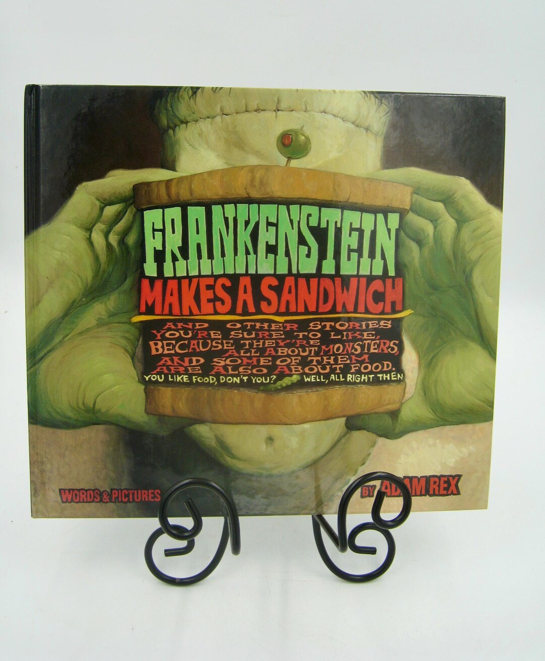 Frankenstein Makes a Sandwich, by Adam Rex, Harcourt Publishing - Etsy