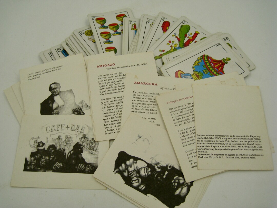 Spanish Card Games, Two Different 'games', los Mareados and Baraja ...